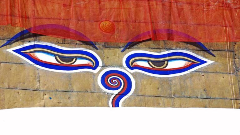 Buddha Eyes - Wisdom Eyes, Meaning, Buddhist Symbols, & Images