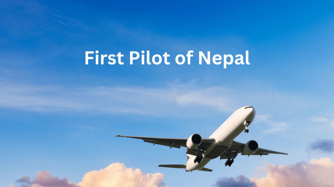 First Nepali Male and Female Pilot of Nepal - Source Nepal